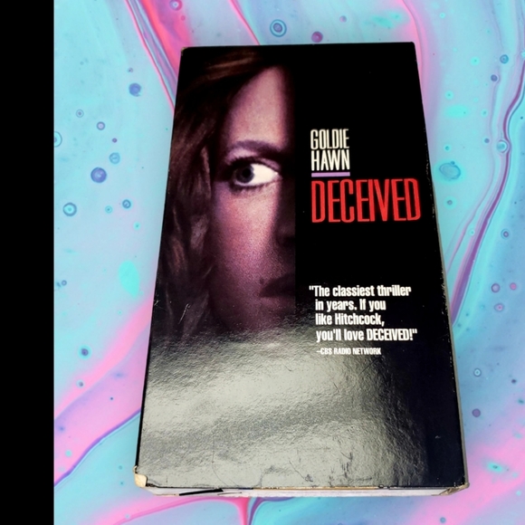Media | Deceived Vhs Movie Starring Goldie Hawn | Poshmark